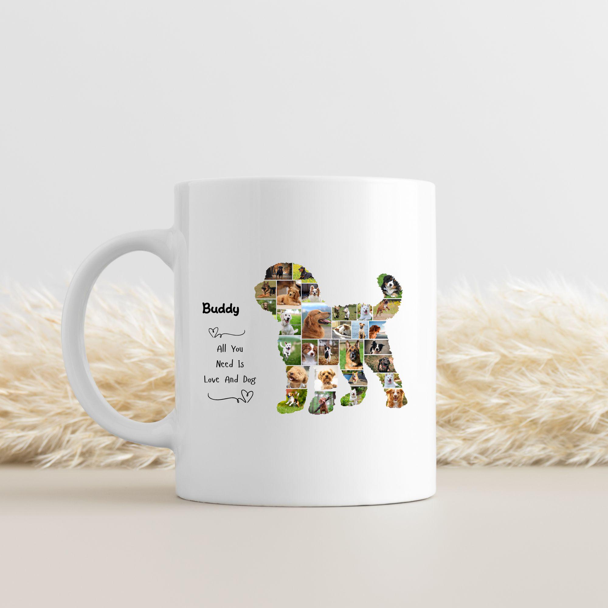 Cockapoo Photo Collage Canva Template| Custom Pet Memorial Gift ...