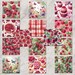 Watercolor Raspberry Pattern Digital Papers,summer Themed Digital ...