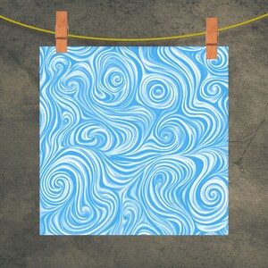 Colorful Wavy Digital Paper, Wavy Swirl Backgrounds, Liquid Marble ...