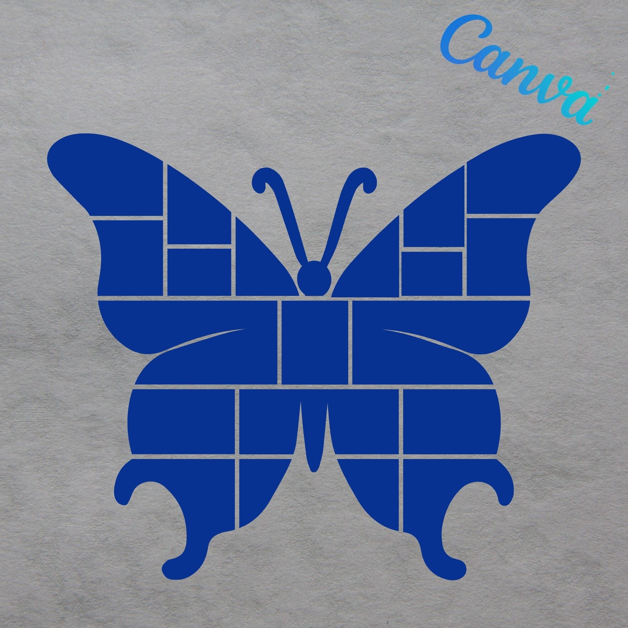 Editable Canva Butterfly Photo Collage , Create Your Butterfly Photo ...