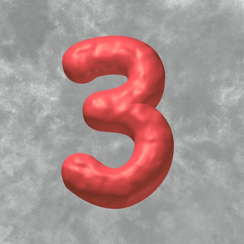 3D Play Dough Alphabet Letters Clip Art Set, Clay Font SVG, Modeling ...