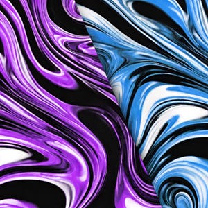 Colorful Swirls Digital Paper, Abstract Texture Backgrounds, Marble ...