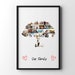 Editable Family Tree Photo Collage Template , Family Tree Anniversary ...