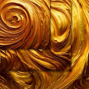 Gold Paint Texture Digital Paper Pack,metallic Backgrounds Bundle ...