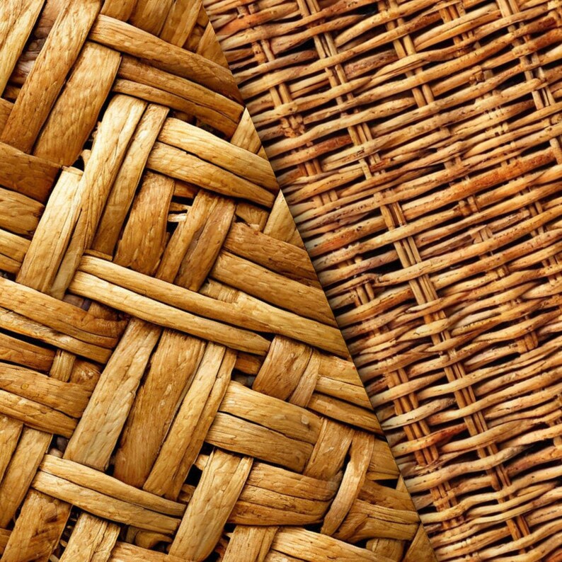 Wicker Basket Texture Digital Papers, Wicker Weave Backgrounds,nature ...
