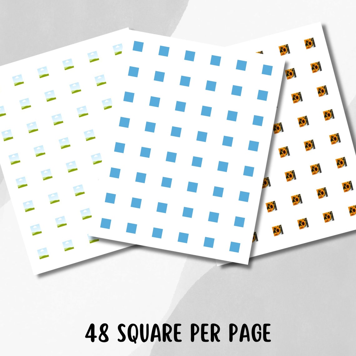 0.5 Inch Square Template 0.5 Template in Psd Eps Pdf - Etsy