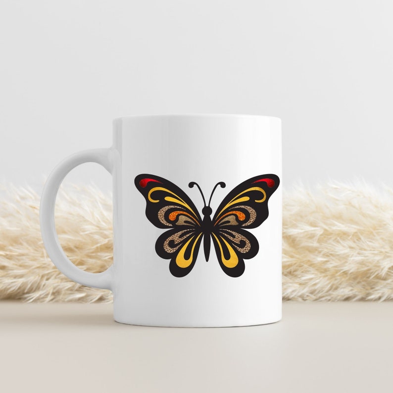 Fill Your Own Editable Butterfly Canva Frame , Fully Editable Butterfly ...