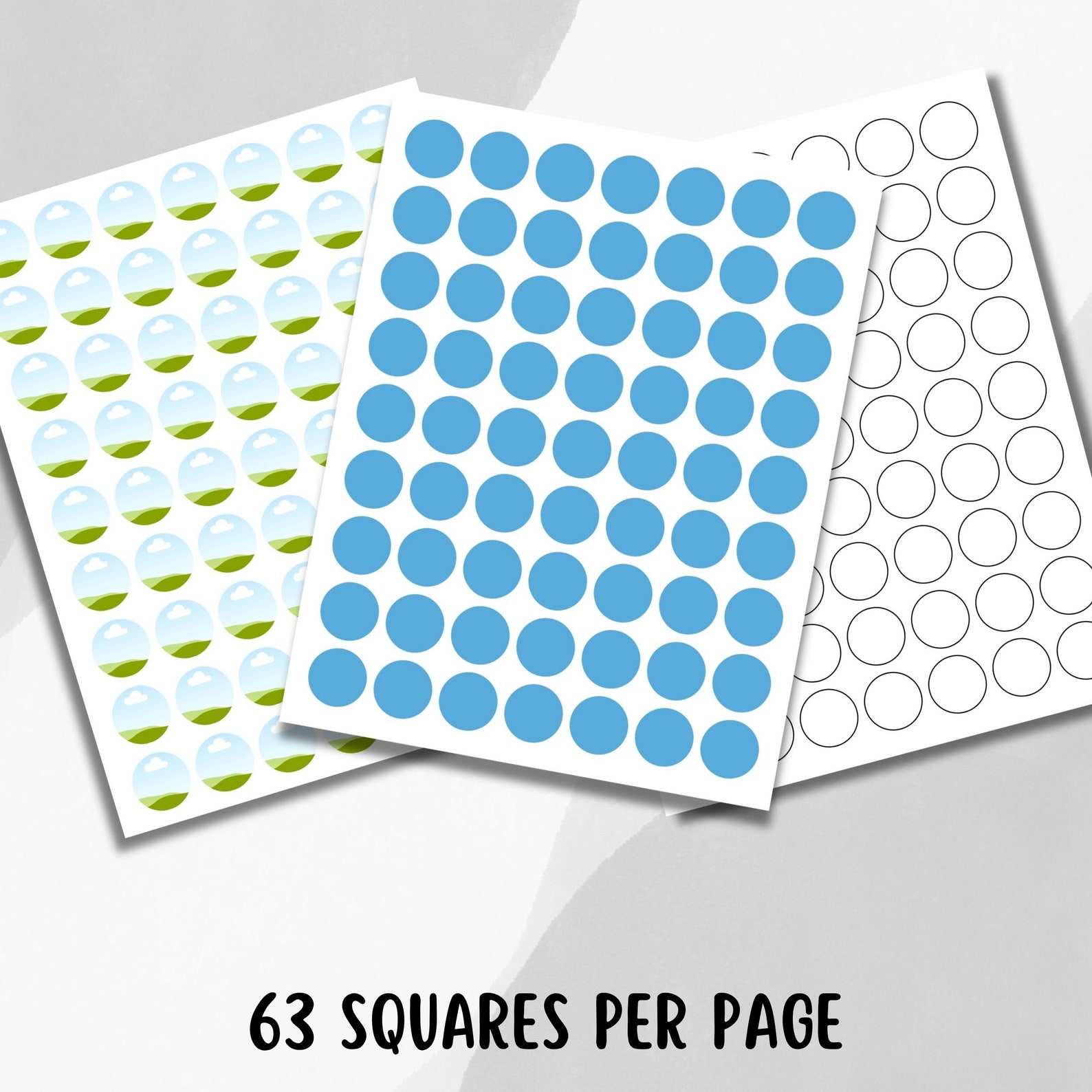 1 Inch Circle Template, 1" Template in Psd, Eps, Pdf, Dxf and Canva ...