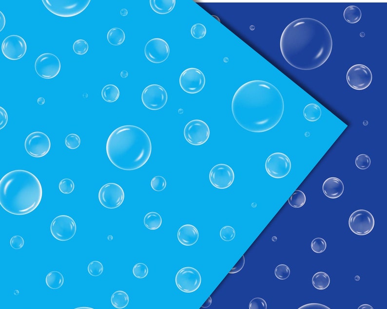 Bubbles Digital Scrapbooking Paper-bubbles Digital Paper-rainbow ...