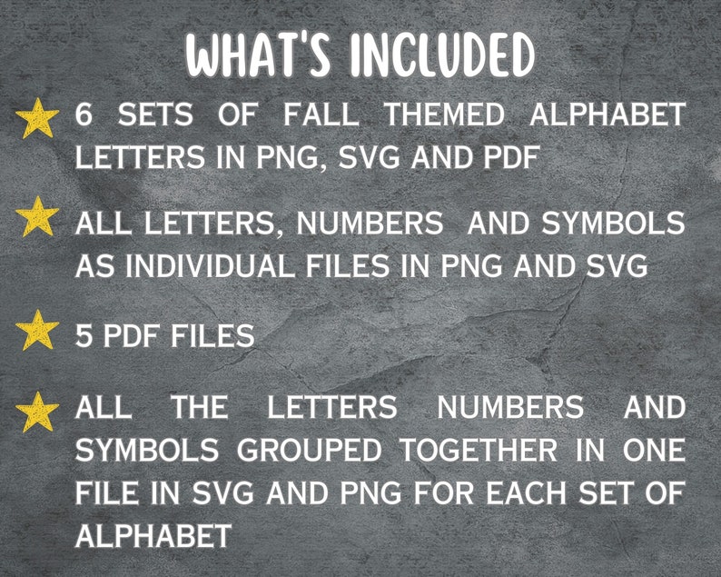 Fall Doodle Alphabet Letters SVG, Alpha Doodle, Autumn Themed Alpha PNG ...