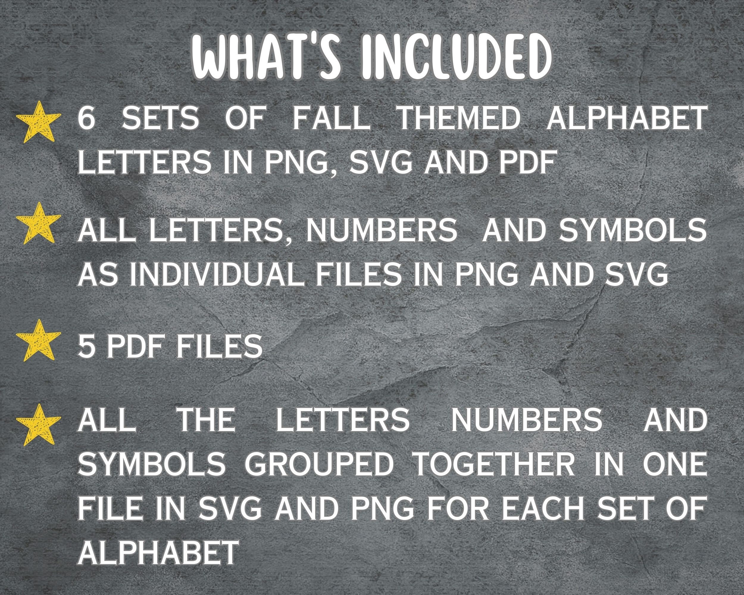 Fall Doodle Alphabet Letters SVG, Alpha Doodle, Autumn Themed Alpha PNG ...