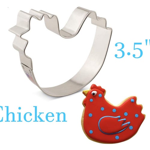 Chicken Cookie Cutter - Etsy