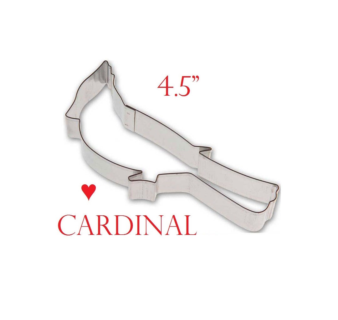 Large Cardinal Cookie Cutter Christmas Bird Shape - Etsy