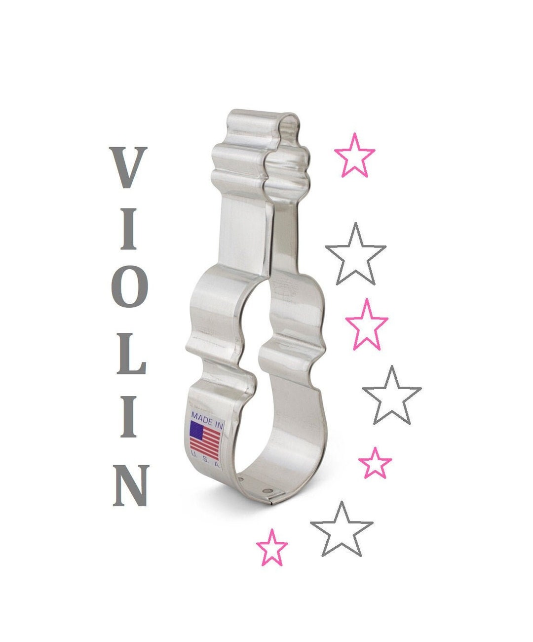 Violin Cookie Cutter Music Instrument Ann Clark Discontinued - Etsy