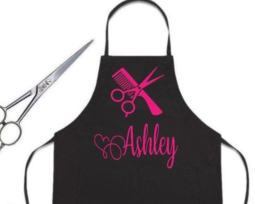 Custom Hair Dresser Apron. Hair Stylist Apron. Hair Stylist Gift ...