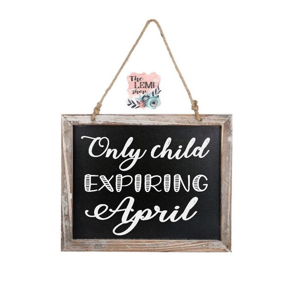 Only Child Expiring - Etsy