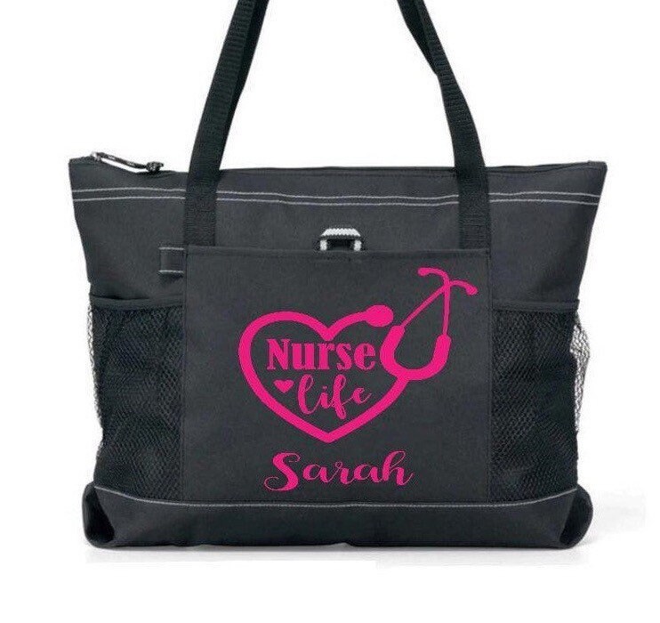 Nurse tote bag. Nurse tote. Nurse gift. RN tote bag. RN bag. | Etsy