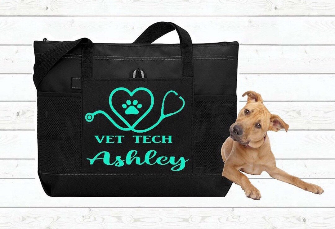 Vet Tech Tote Bag. Vet Tech Bag. Vet Tech Tote. Vet Tech Gift ...