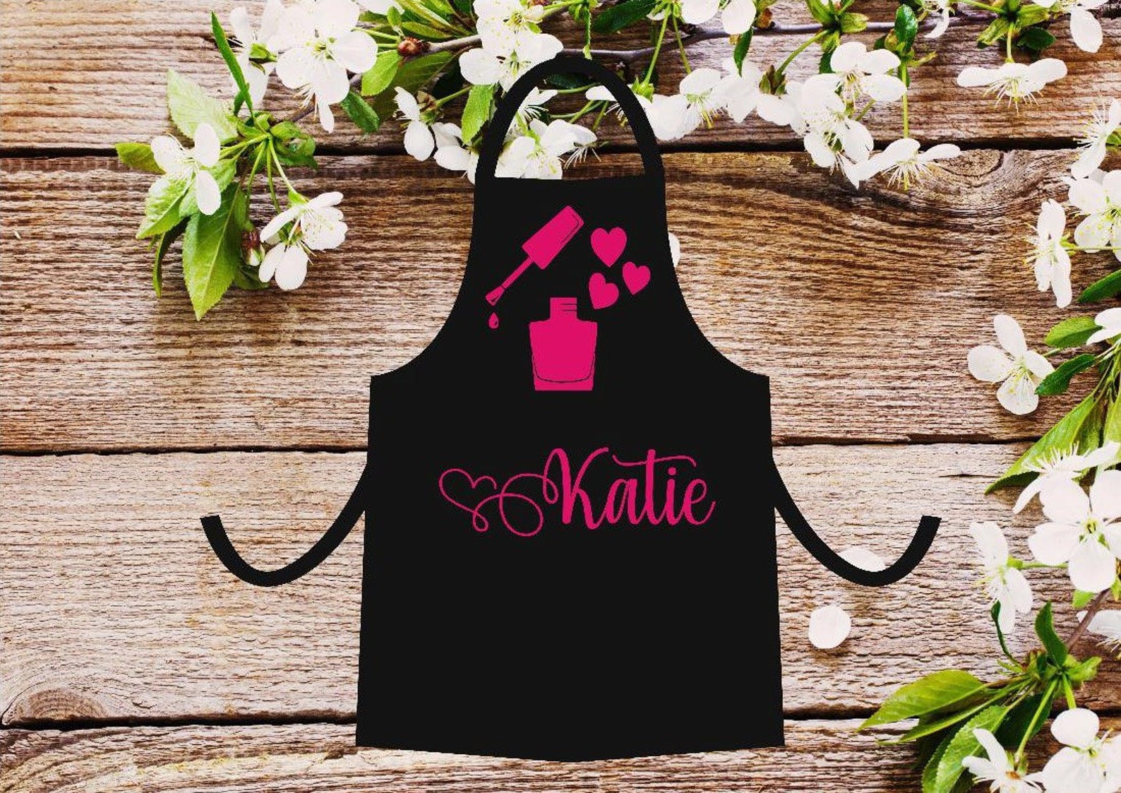 Custom Nail Tech Apron. Nail Technician Apron. Nail Tech Gift. | Etsy