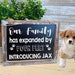 New Puppy Announcement Sign. Puppy Sign. New Dog Sign. New Dog - Etsy