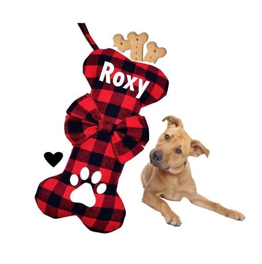 Custom Dog Stocking. Personalized Dog Stocking. Christmas - Etsy