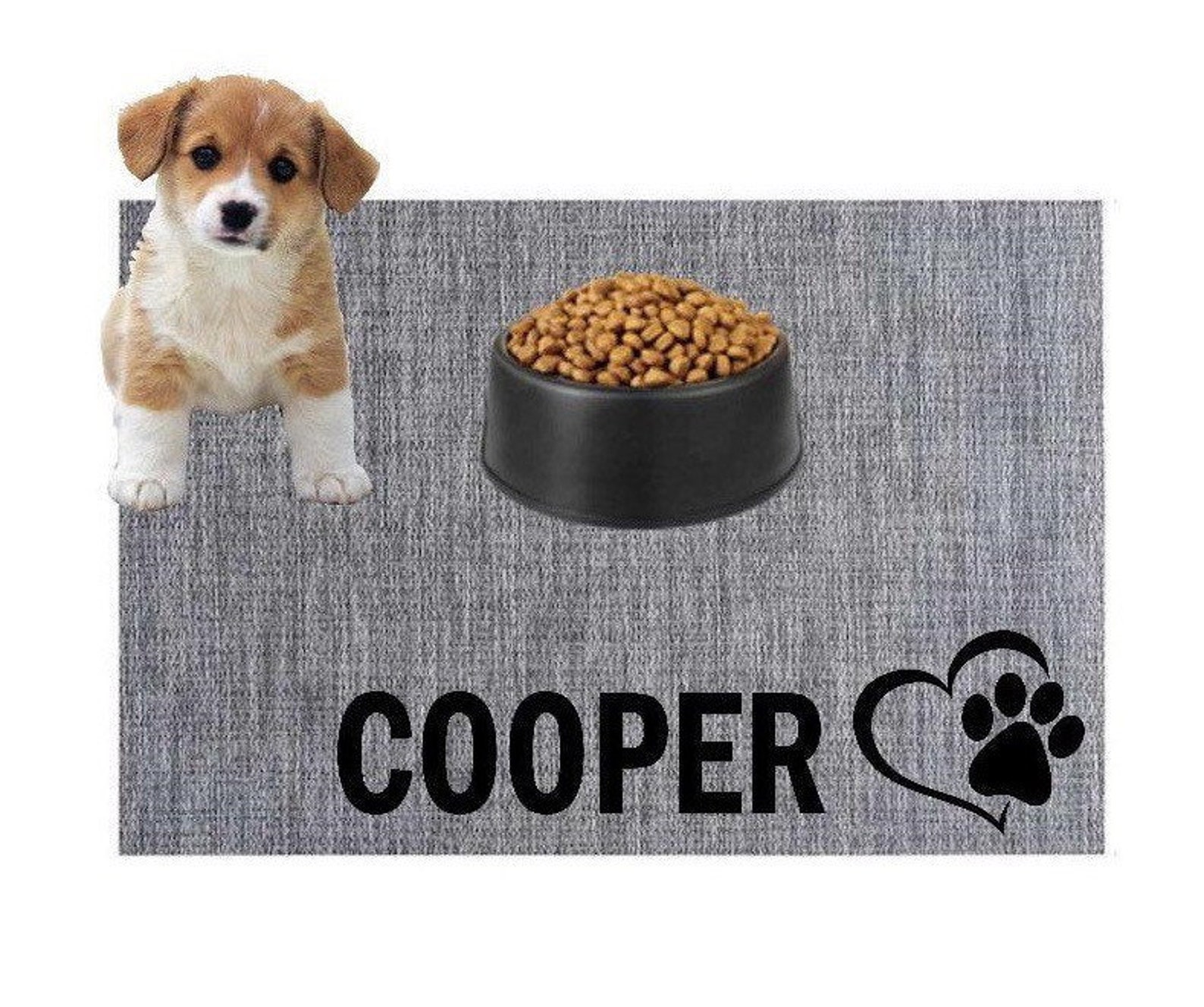 Pet Mat. Personalized Pet Placemat. Pet Dog Mat. Dog Food Mat. - Etsy