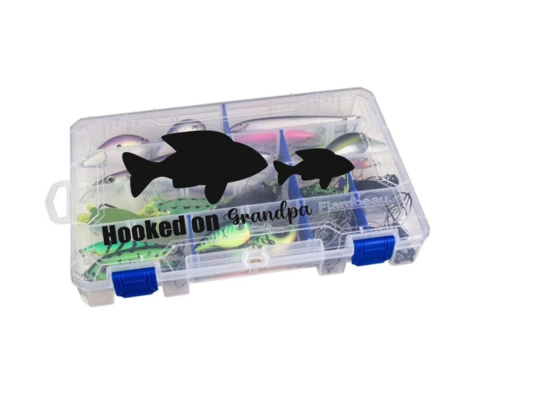 Grandpa Fishing Gift. Father’s Day Gift. Personalized Tackle Box ...