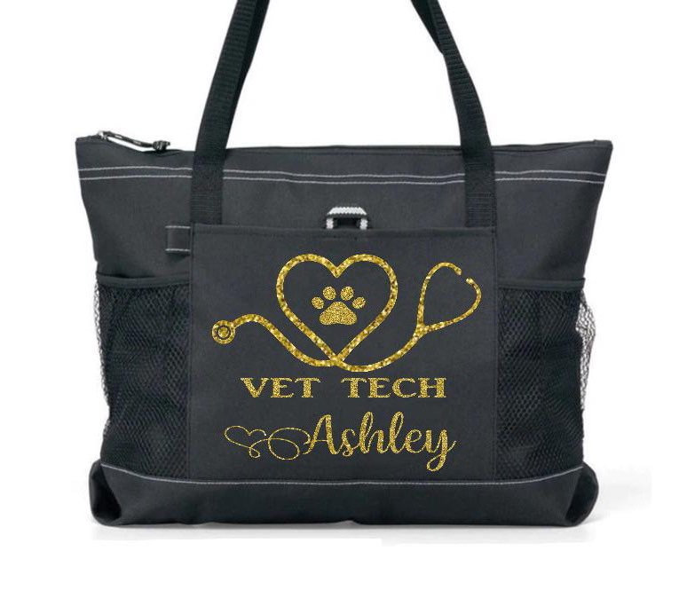 Vet Tech Tote Bag. Vet Tech Bag. Vet Tech Tote. Vet Tech Gift. | Etsy
