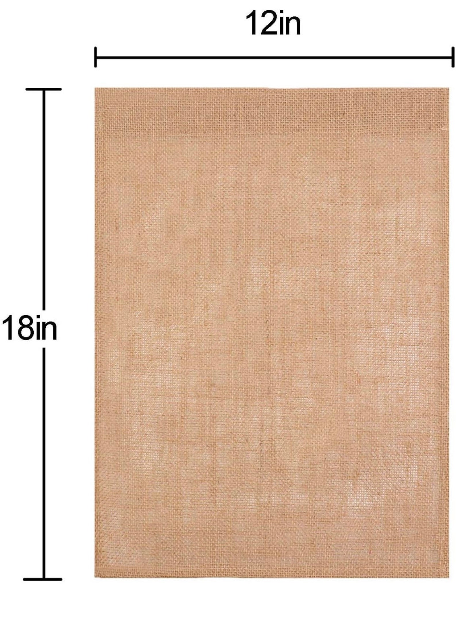 Burlap Flag. Burlap Garden Flag. Garden Flag. Outdoor Decor. - Etsy