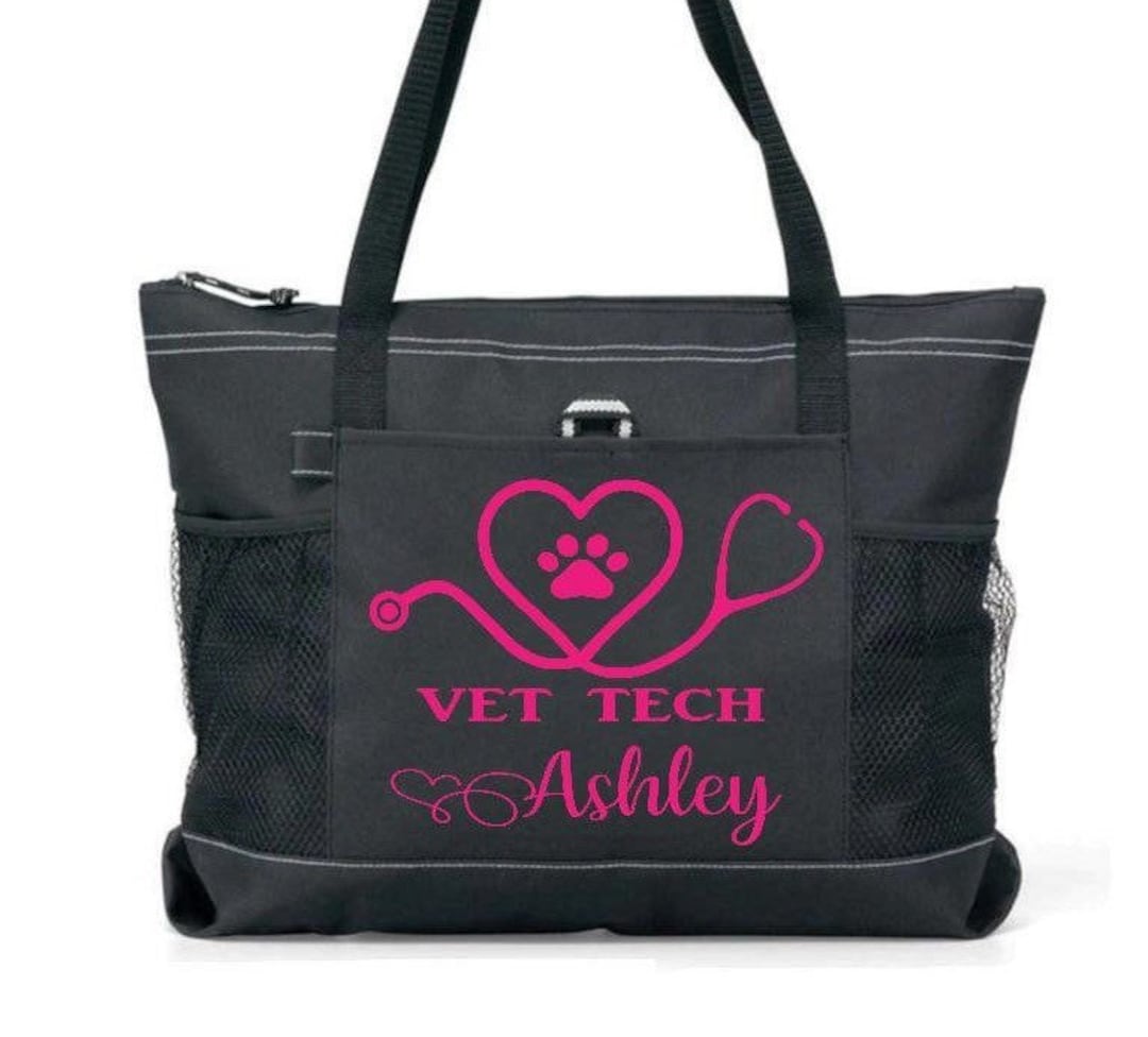 Vet Tech Tote Bag. Vet Tech Bag. Vet Tech Tote. Vet Tech Gift ...