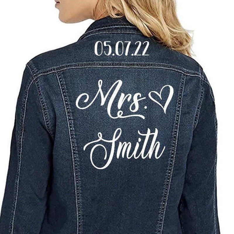 Bride Jean Jacket - Etsy