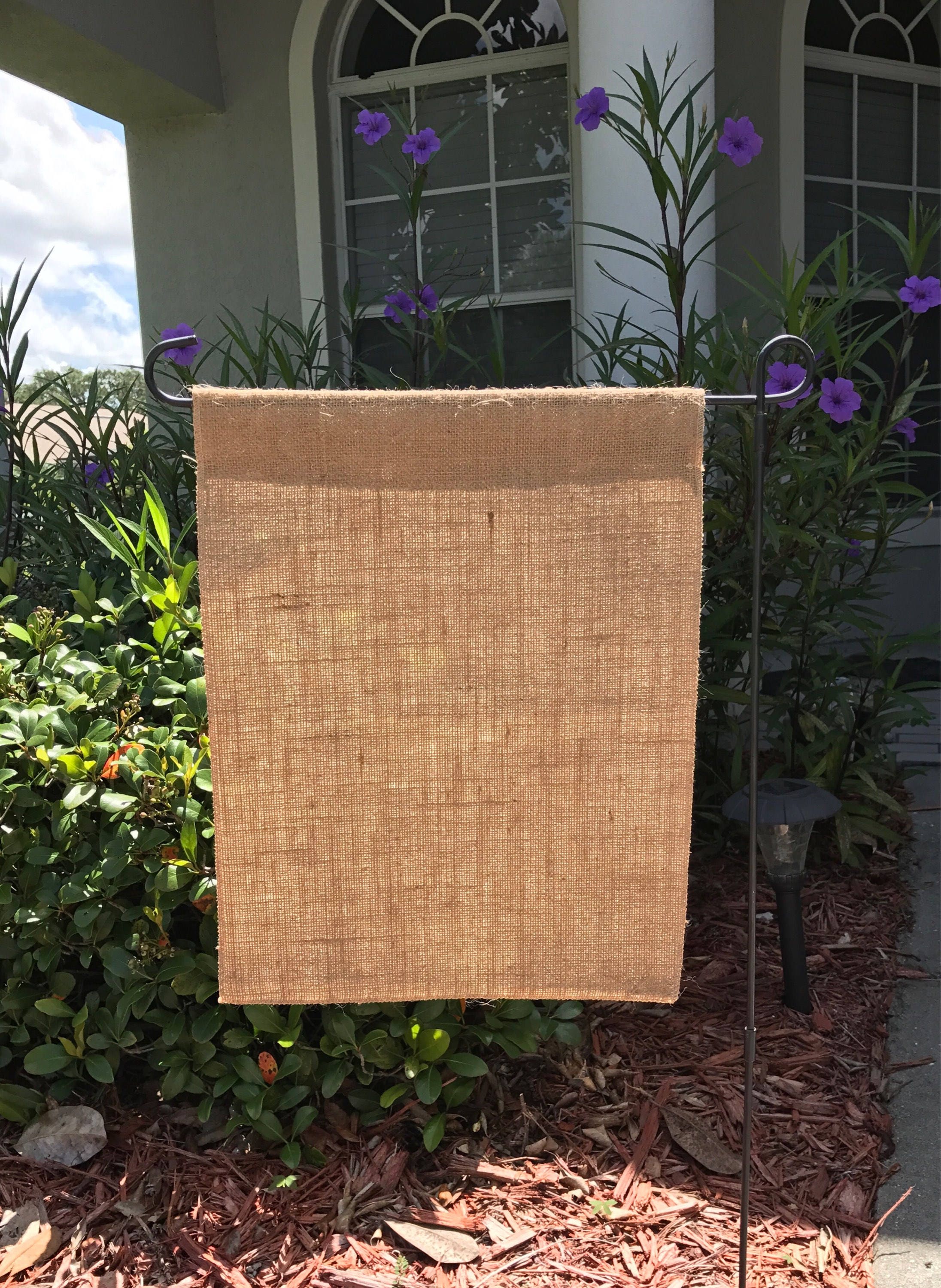 Home Sweet Home Flag. Burlap Flag. Garden Flag. Burlap Flag. - Etsy