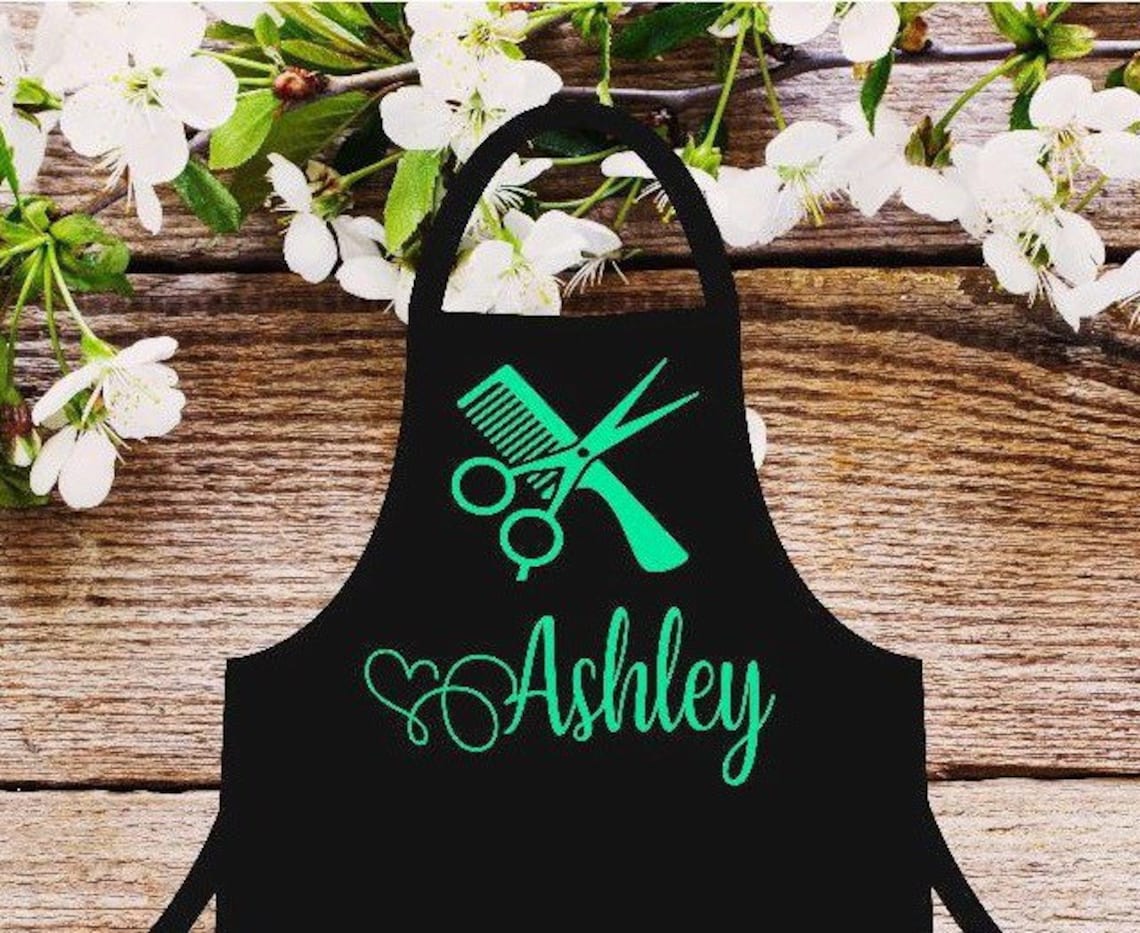 Custom hair stylist apron. Hair stylist apron. Hair stylist | Etsy