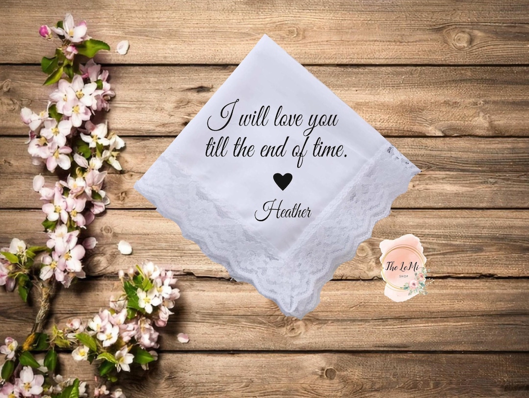 Wedding Handkerchief. Groom Handkerchief. Wedding Day Handkerchief ...