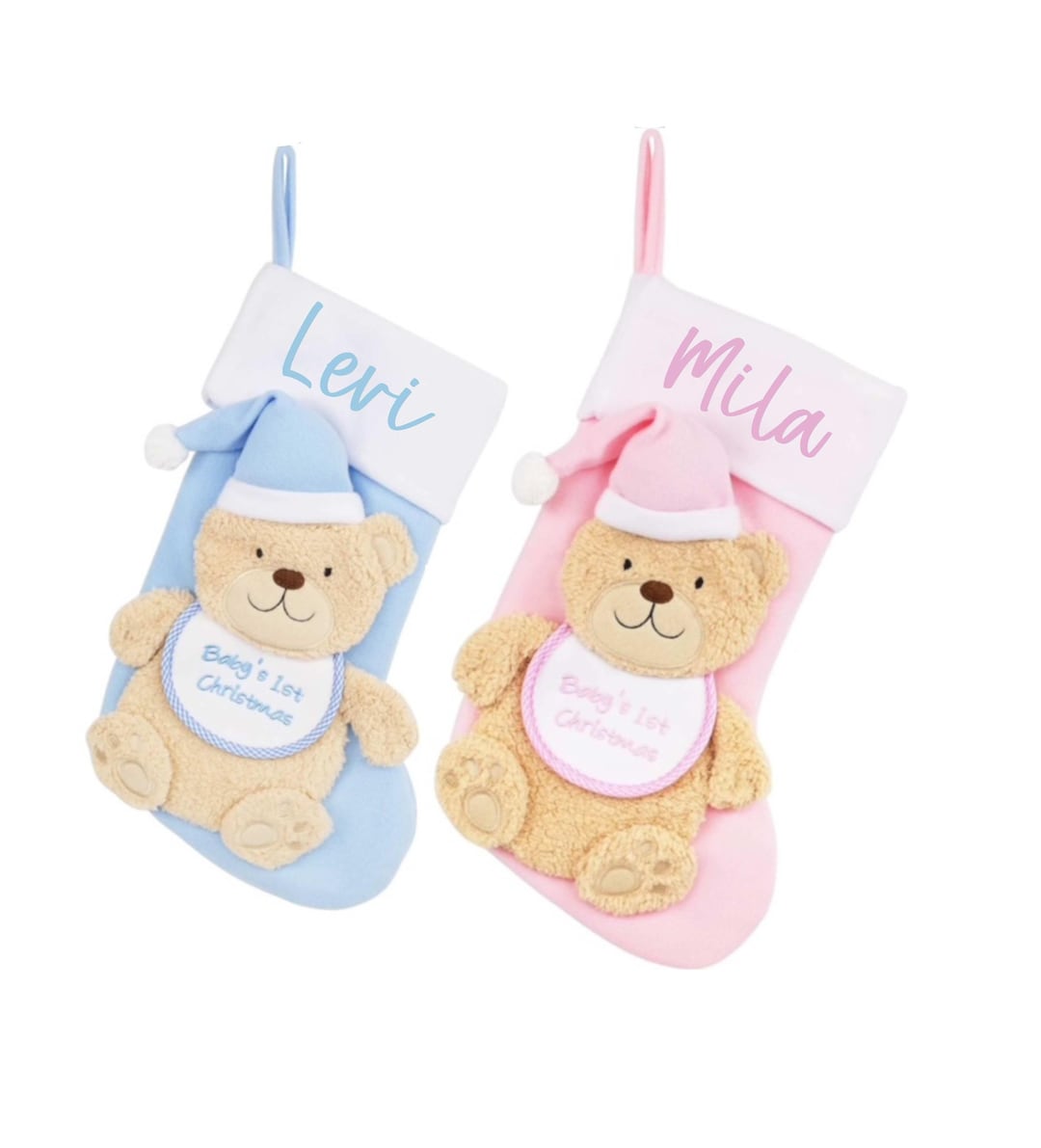 Baby Christmas Stocking. Personalized Christmas Stockings. 1st ...