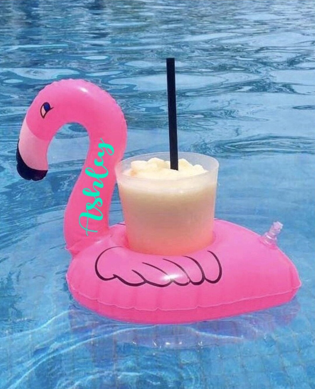 Drink Float. Personalized Inflatable Drink Holder. Inflatable Drink ...