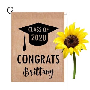 Graduation Flag. Graduation Outdoor Flag. Graduation Lawn Decor ...
