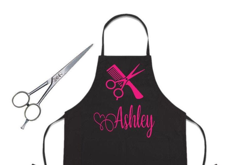 Personalized Hair Stylist Apron: Waterproof Salon Apron - Etsy