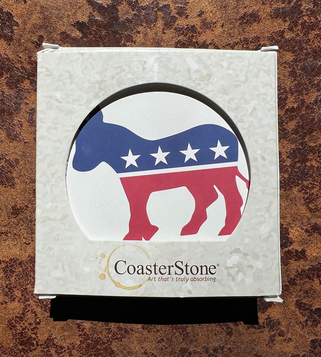 Cool Patriotic Donkey Coasters by Coaster Stone - Etsy