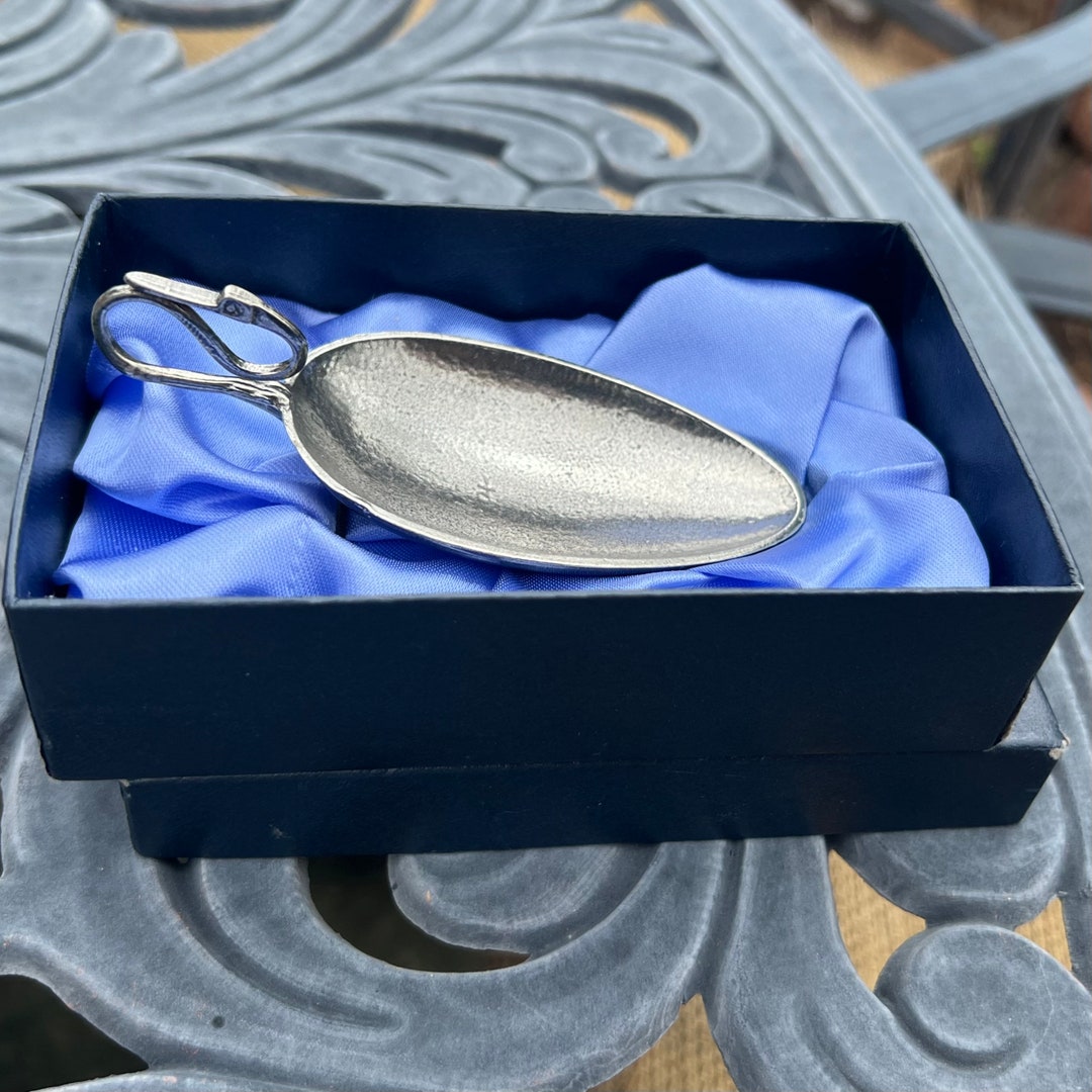 Vintage Pewter Duck Spoon Museum Reproduction - Etsy