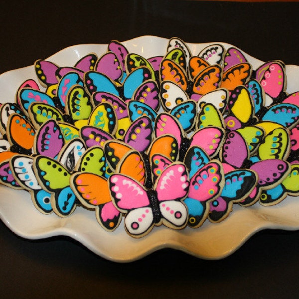 Butterfly Cookies - Etsy