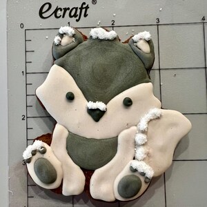 Personalized Winter Arctic Animal Decorated Sugar Cookies (1 Dozen) - Etsy