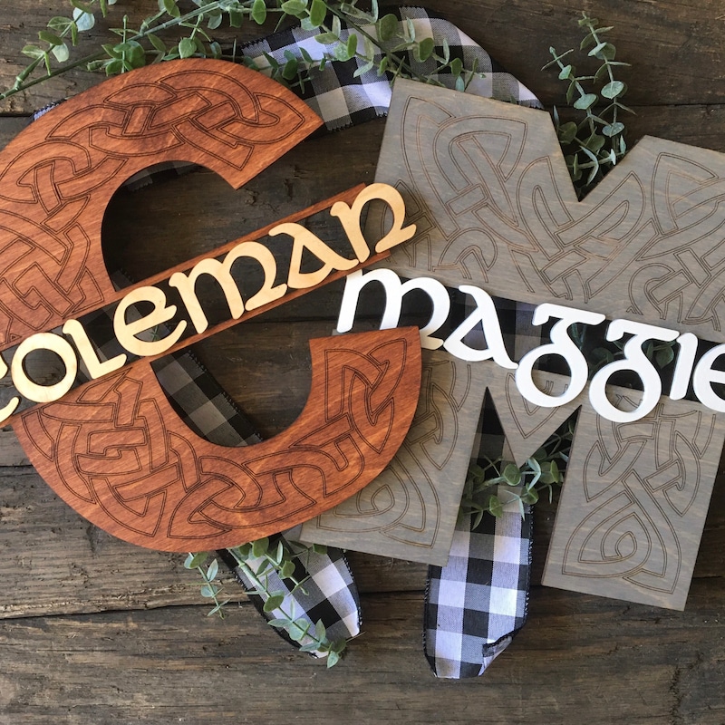 Celtic Monogram - Etsy