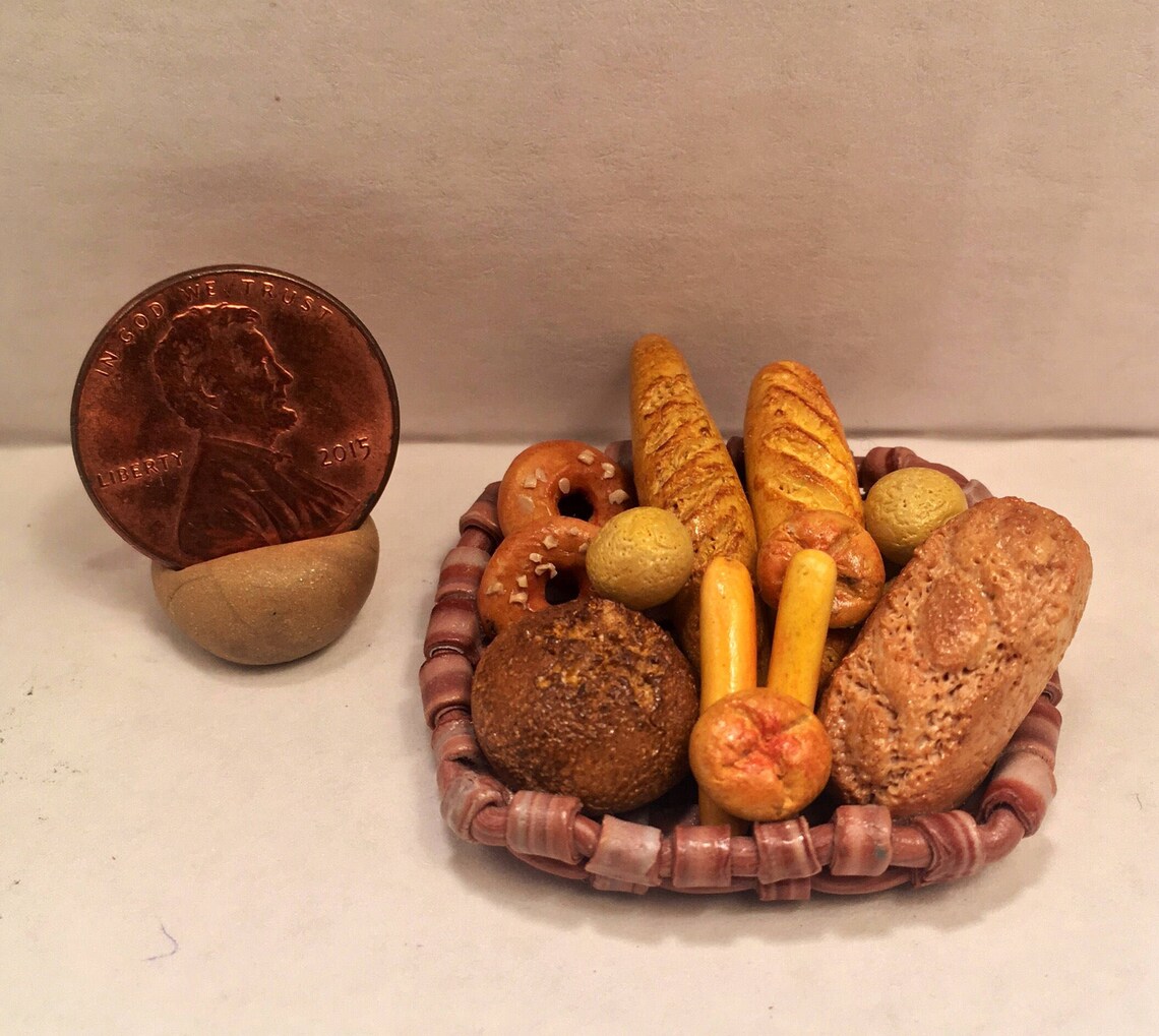 Mini Bread Basket - Etsy