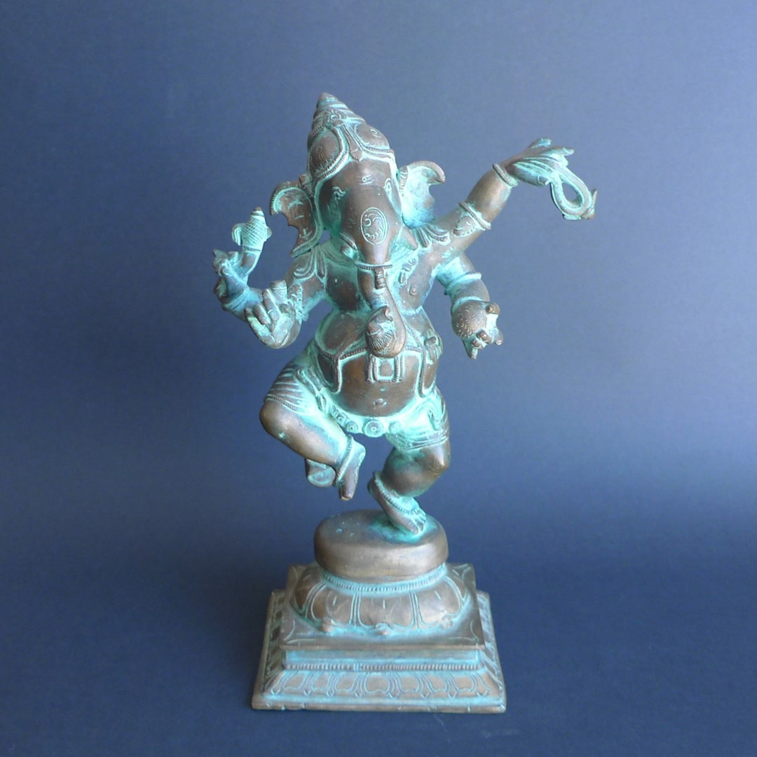Ganesh Bronze Statue | Chola Style Ganesh | Hindu God | Vinayaka Statue ...
