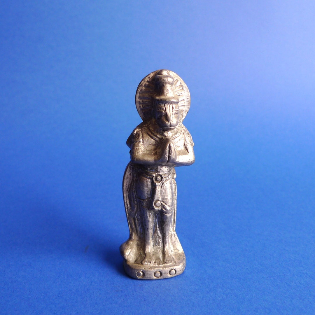 Hanuman Miniature | Hanuman Mercury Statue | Hindu Amulet - Etsy