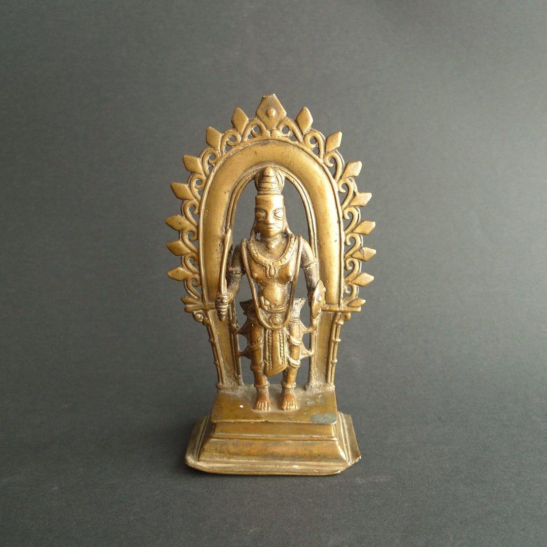 Antique Virabhadra | India XVIII Century Shiva Bronze Statue | Old ...