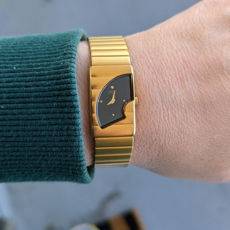 Seiko Half Moon Watch - Etsy