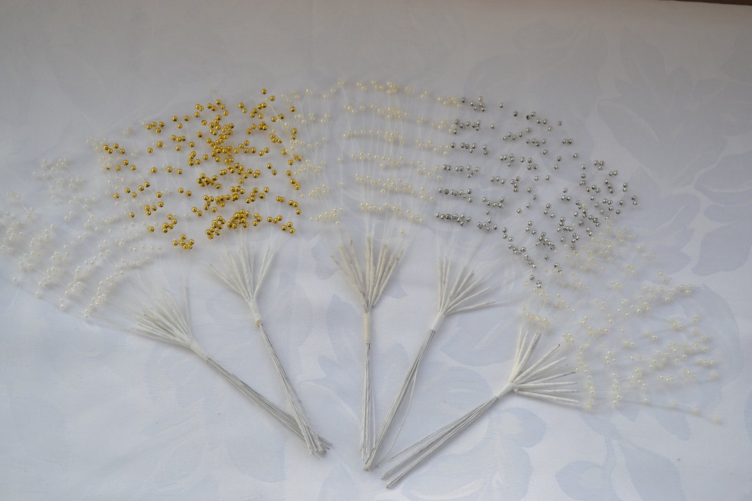 Pearl & Crystal Effect Sprays Floral Arrangements Bouquets Flowers ...
