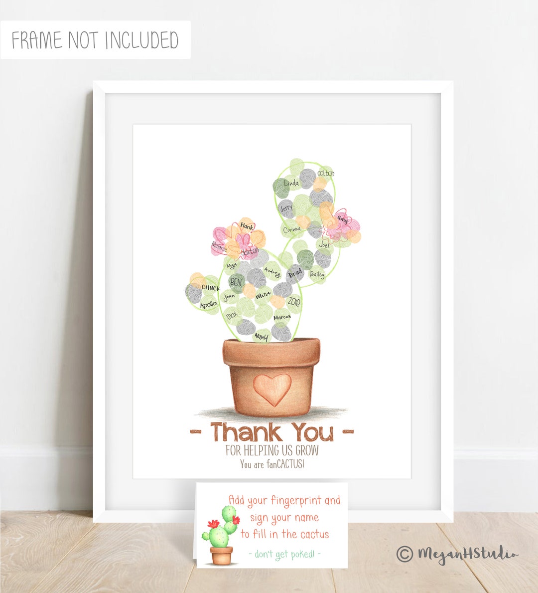 INSTANT DOWNLOAD Succulent Teacher Thank You Gift Ideas, Teacher ...